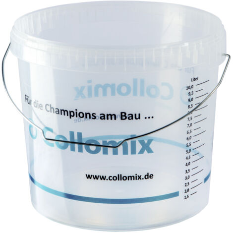 10-Liter-Messeimer mit Skala - COLLOMIX - 60177