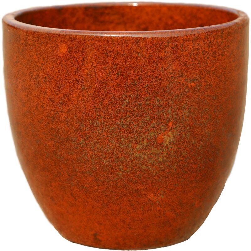 Pot grande taille d'extérieur LANCELOT 47x41cm rouille automnale, fait ...