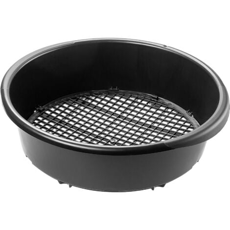 Setaccio da giardino in plastica regolabile KADAX, rotondo, per sabbia ...