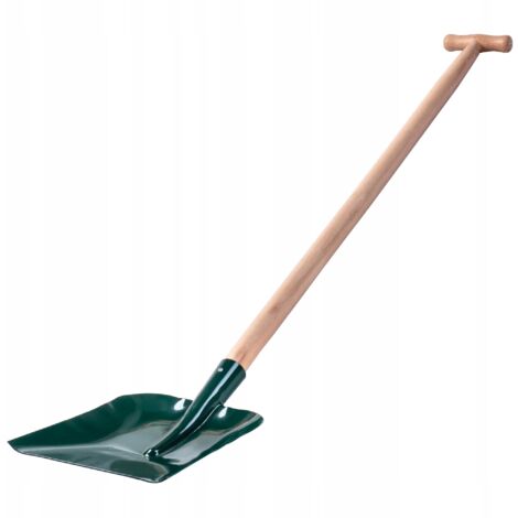 KADAX Pala para arena Pala para arena Metal Mango de madera 125 cm