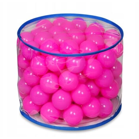 KADAX Mini Puf Asiento Infantil Bolas Rosa 39cm