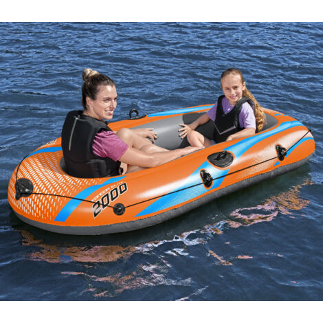 Barca Hinchable para 1 Adulto y 1 Niño Bestway Kondor Elite 2000 Raft ...