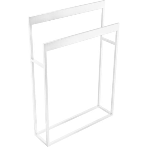 Inda - Colonne verticale autoportante avec 2 porte-serviettes