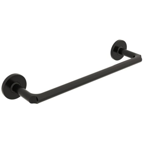 Lineabeta - Porte-serviettes Sbecà en laiton noir L.35,5 cm