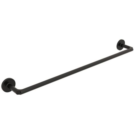 Lineabeta - Porte-serviettes Sbecà en laiton noir L.65,5 cm