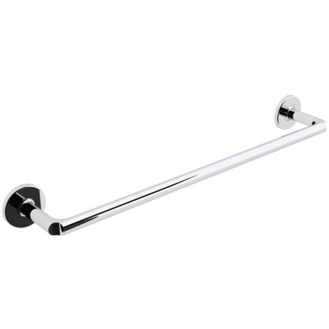 Lineabeta - Porte-serviettes Sbecà en laiton chromé L.50 cm