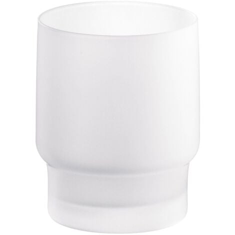 Inda - Mito Zahnbürstenhalter aus satiniertem Glas
