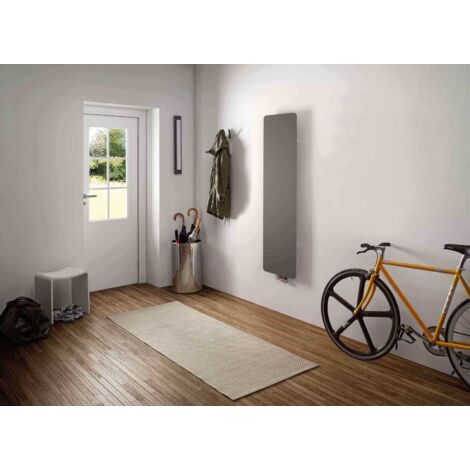 Lineabeta - Hydraulische Wandheizung Caligo L.57 H.179 cm aus anthrazit ...