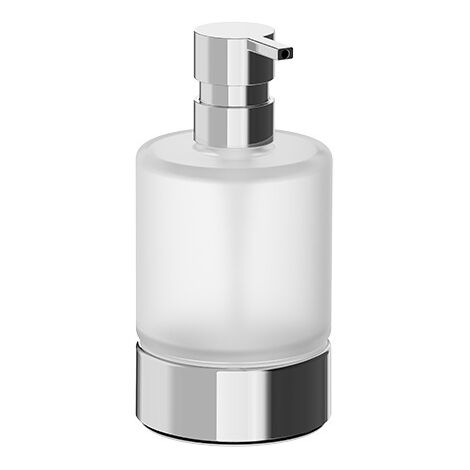 Inda - Mito dosificador de jabón de sobremesa cromo pulido / cristal ...