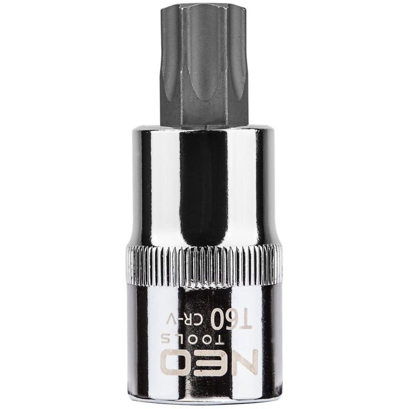 Punta Torx T60 NEO de 55 mm - Dado de 1/2", acero al cromo-vanadio