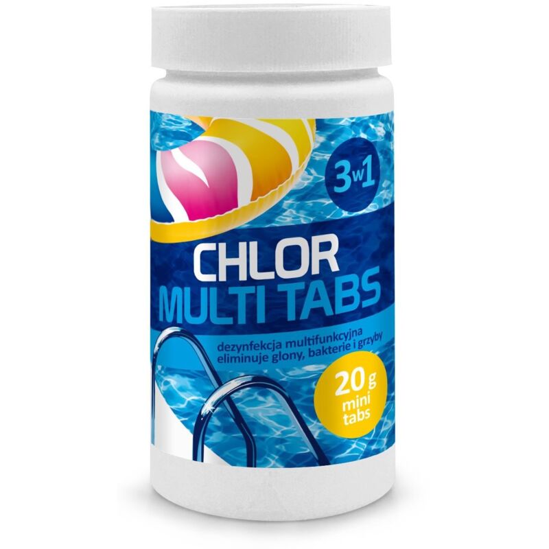 CLORO MINI MULTI TABS 20G 1KG - GAMIX