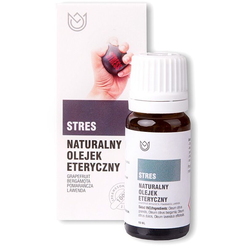 Aceite esencial STRESS 100% natural para aromaterapia y masaje 10 ml
