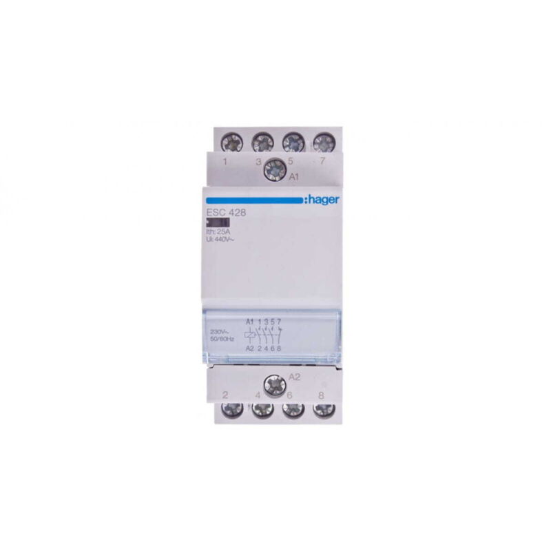 Contactor modular 25A 3NA 1NC 230V AC ESC428