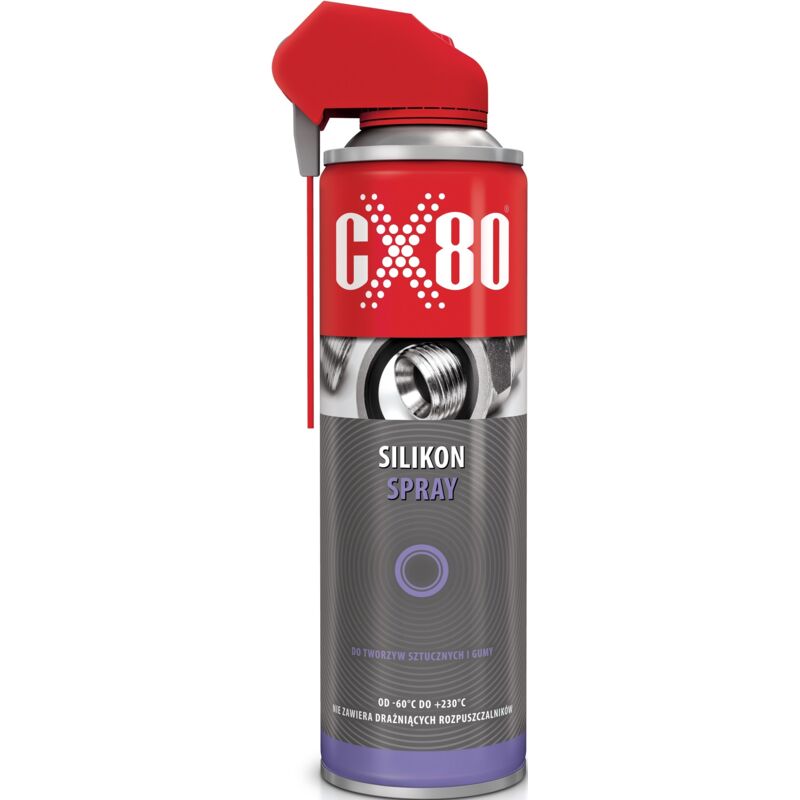 SPRAY DUO DE SILICONA PARA PLÁSTICOS Y CAUCHO NSF H1 500ML - CX-237