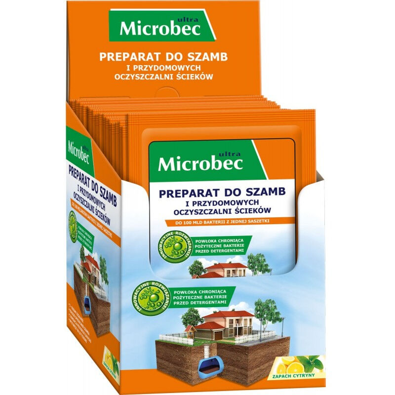 Microbec Ultra - Preparado para fosas sépticas y plantas de tratamiento ...