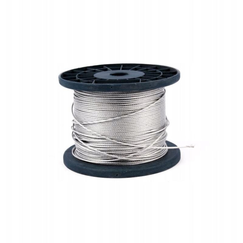 CUERDA DE ACERO TRENZADA 5mm25mm 1x19 200m