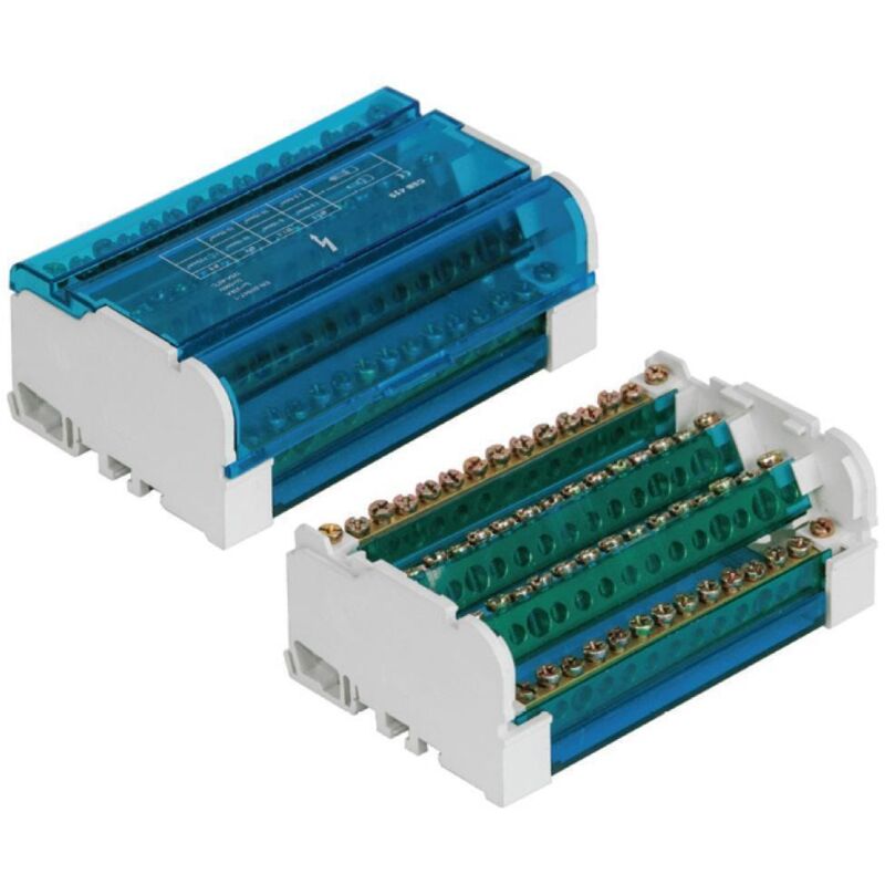 Regleta de conexión de terminales 4x15