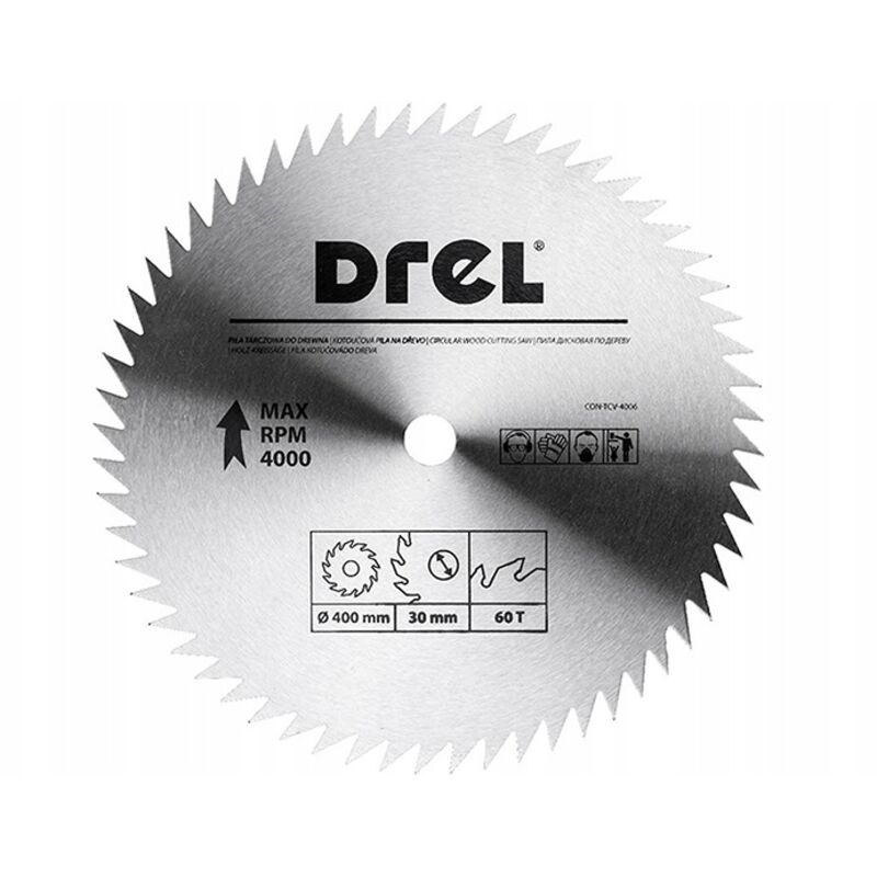 CV SIERRA CIRCULAR PARA MADERA 400 MM X 60 T