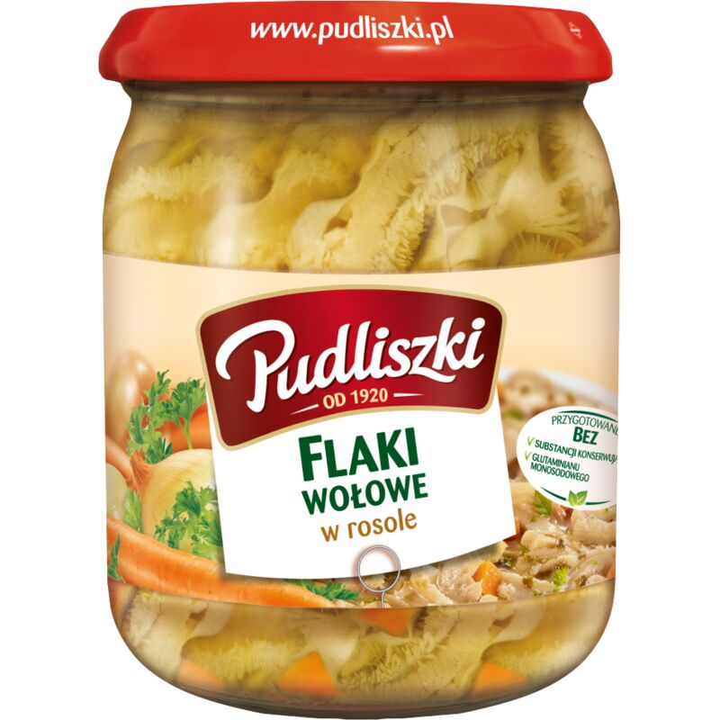 Callos de res Pudliszki en caldo 500 g