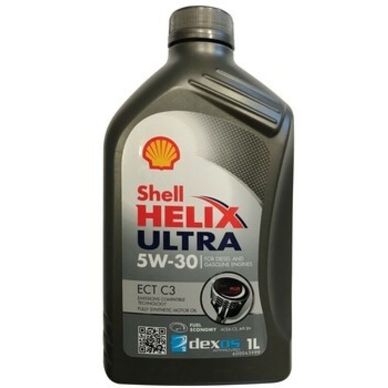 Shell Helix Ultra 5W-30 - Aceite de motor sintético 1L