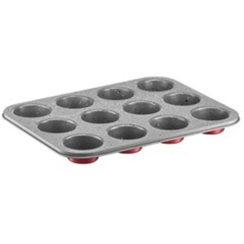 Molde para muffins 12 piezas - Diseño de piedra