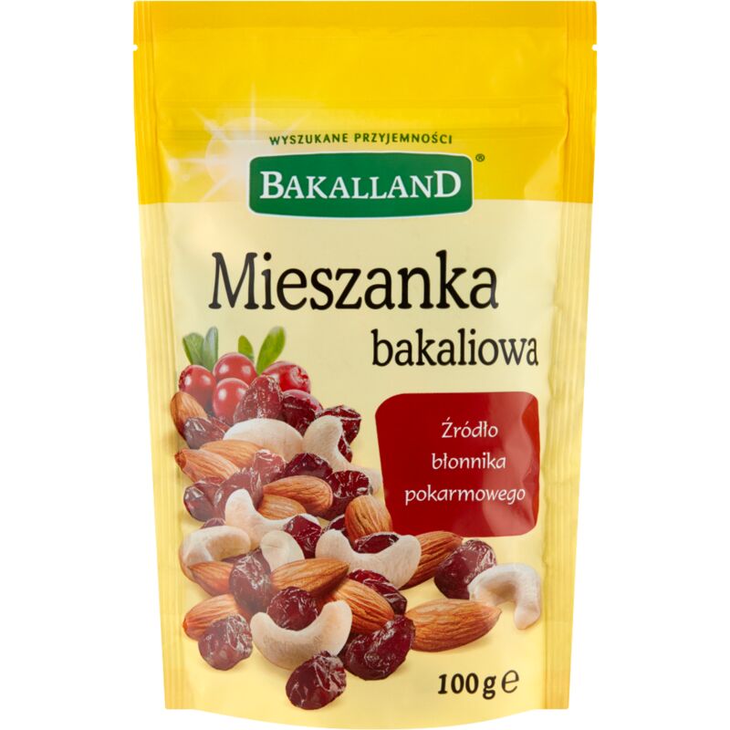 Bakalland Mix de Frutos Secos y Nueces 100g - Snack perfecto, rico en ...