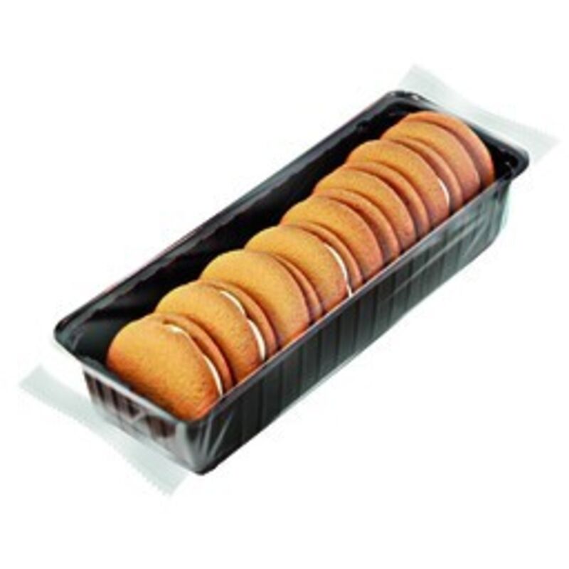 Delicpol White Lady - Galletas con Gelatina y Nata - Cereza y Vainilla