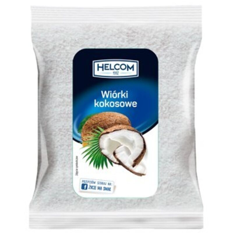 Copos de coco Helcom 1 kg: perfectos para hornear y postres