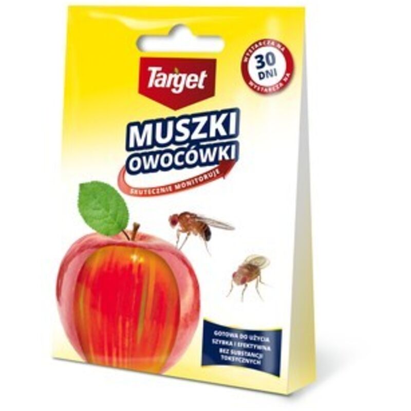 Trampa para moscas de la fruta TARGET: eficaz y segura