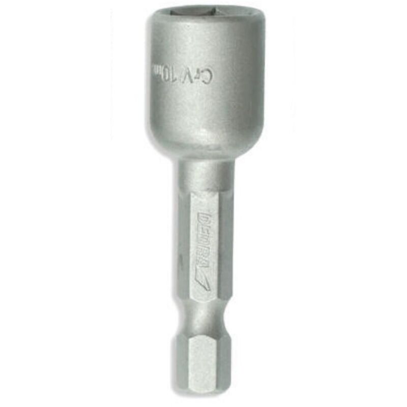 Dado magnético DEDRA de 6 x 48 mm y 1/4" - Agarre firme, trabajo preciso