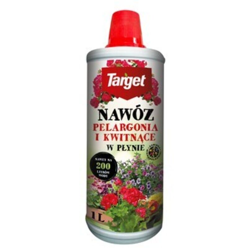 Fertilizante Target para geranios y flores en flor - 1 L