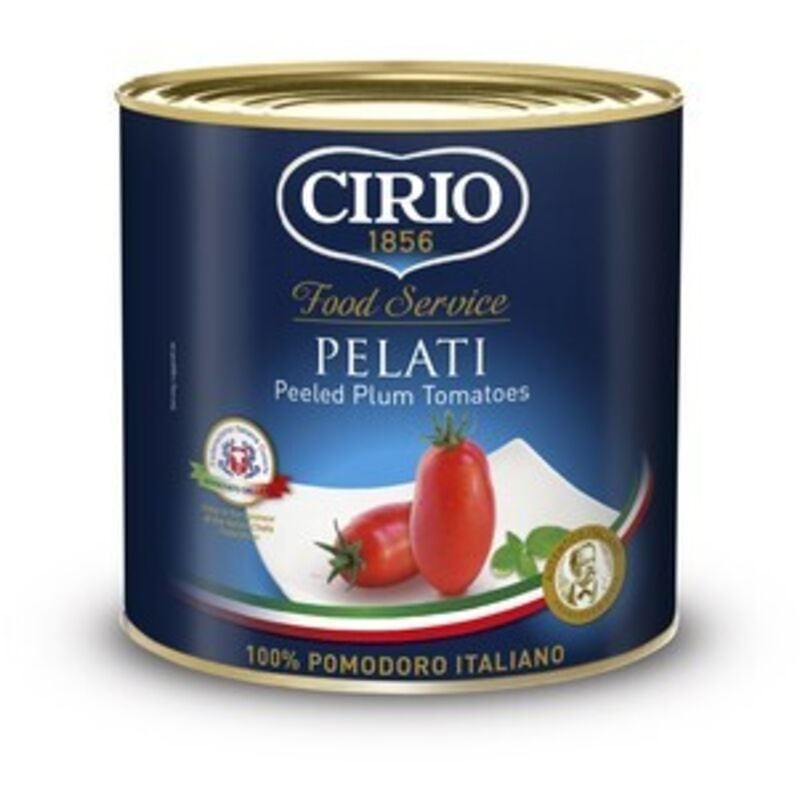 Tomates Pelados Cirio Pelati 2,5 kg - Perfectos para Salsas y Pizza