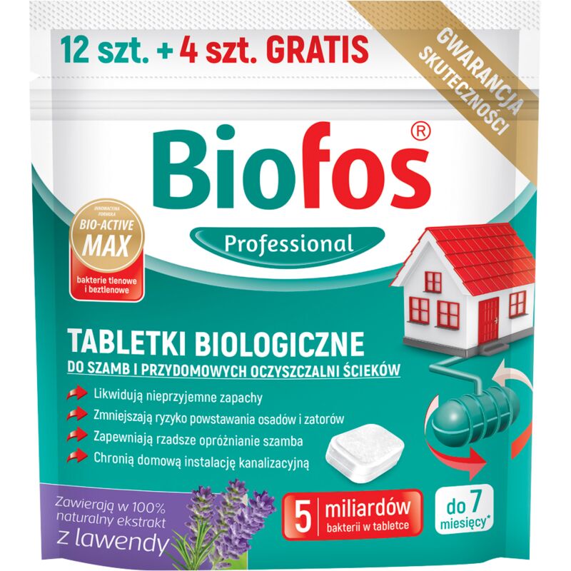 BIOFOS Professional - Comprimidos para fosas sépticas y depuradoras ...