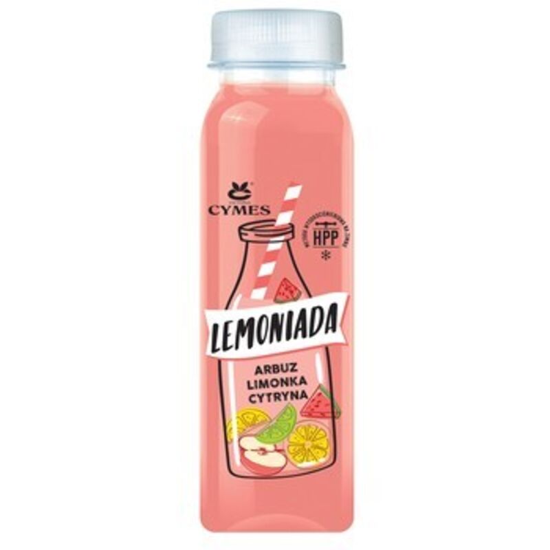 Limonada de sandía con lima y limón 250ml - refresco de verano