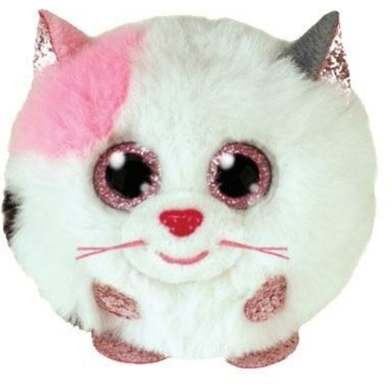 Ty Puffies Muffin - Gato Blanco
