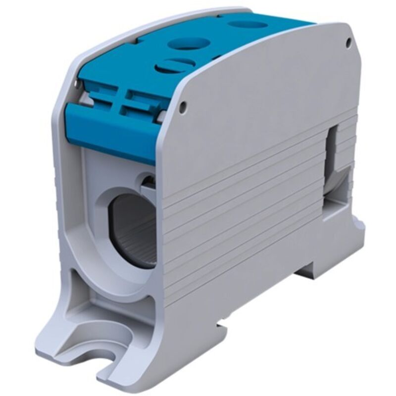 Conector de riel roscado SIMBLOCK STB 95 - Al/Cu, 87510, azul