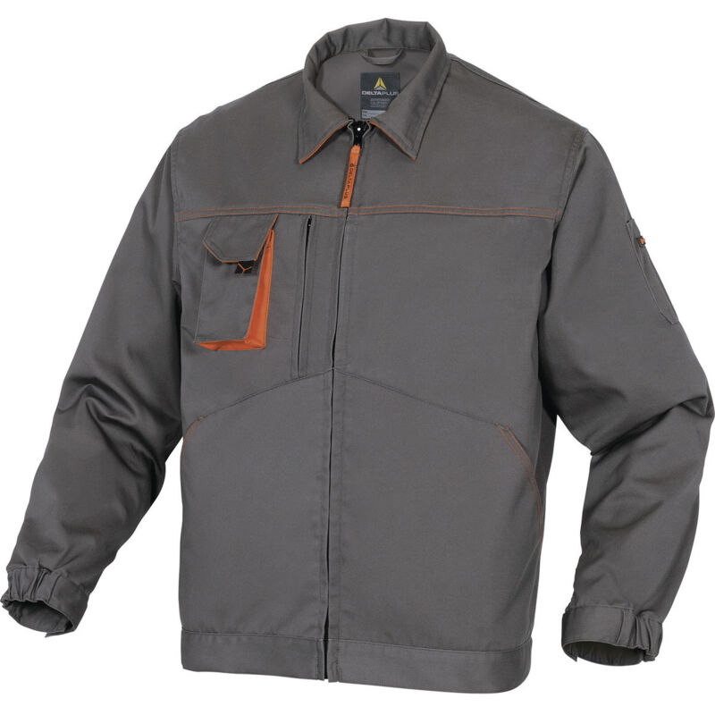 Sudadera MACH2 2 gris-naranja M