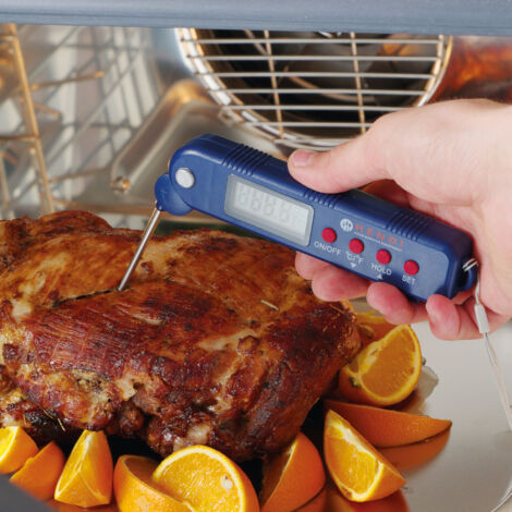 Termómetro digital para hostelería con sonda plegable - Hendi 271308