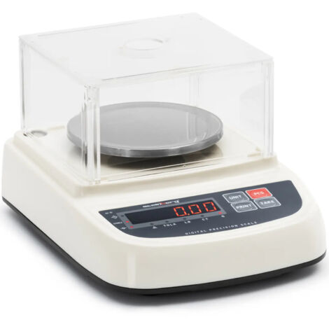 Báscula analítica de laboratorio con pantalla LED RS232 500g / 0,01g