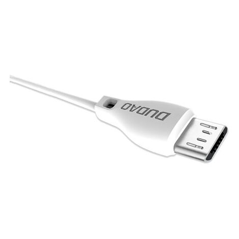 Cable USB - micro USB 2,4 A 2 m blanco