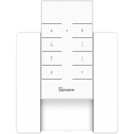 Base de pared para mando a distancia RF 433 MHz blanca RM433-BASE