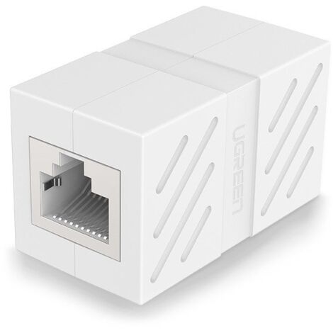 Cable de red de par trenzado conector RJ45 blanco
