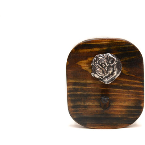 Pug, Pug, Carlin I - percha para correa, percha para medallas con perro ...