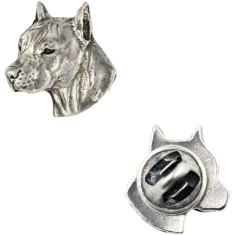 American Staffordshire Terrier, Amstaff, Amstaf I: broche de perro ...