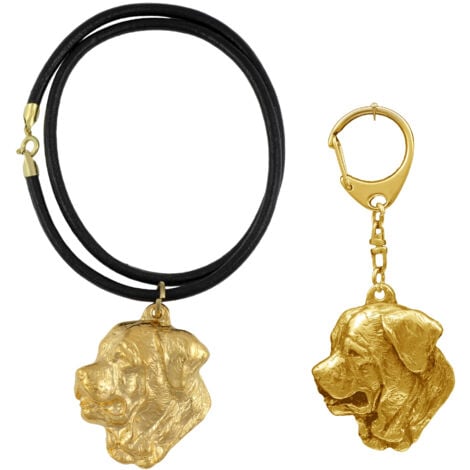 Tosa Inu, Tosa-inu, Mastín Japonés - llavero y collar con perro en caja ...