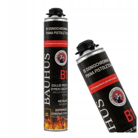 Bauhus B1 Espuma de Montaje Ignífuga 750 ml