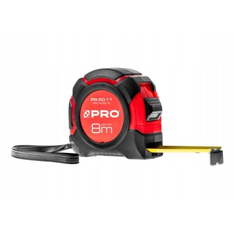 MEDICIÓN ENROLLADA PRO 8m x 25mm Cinta métrica Cinta métrica