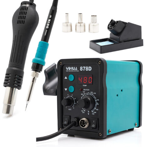 Estación de soldadura Yihua 878D 2 en 1