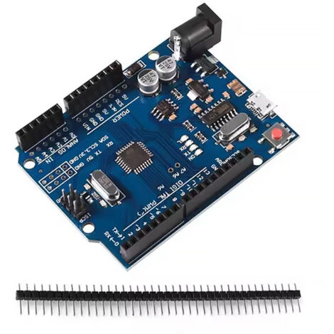 Módulo micro USB ACS A1 ATMEGA328 AVR para Arduino UNO R3 con tira Goldpin