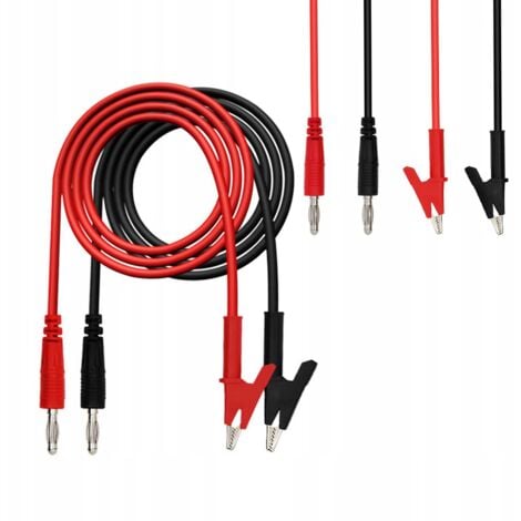 Cables de prueba para multímetro/fuente de alimentación de laboratorio ...